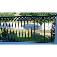 China Ornamental Outdoor Cast Iron Balcony Railings Provide Security For Residential for sale