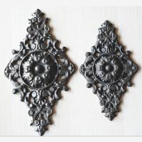 China Custom Decorative Iron Panels Powder Coating Zinc Alloy Copper Material for sale
