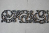 China Stair Railings Balcony Cast Iron Rosette Decorative Iron Panels Eco Friendly for sale