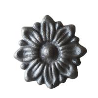 China Sand Blasted Cast Iron Garden Ornaments Antirust Cast Iron Fence Point for sale