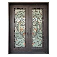 China Wrongt Iron Doors，iron doors, iron gates for sale