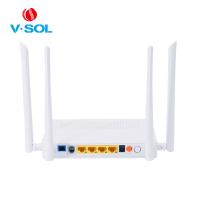 China HG325DAC GPON ONT 4GE 1POTS 2USB WiFi 5 802.11AC XPON HGU Dual Band WiFi for sale