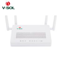 China HGU GPON EPON ONU / 1200 Mbps WiFi Router With 1 Pots Voice Interface for sale