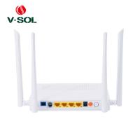 China HG3221D-4G1S2NAC FTTH GPON EPON ONU HGU 4GE 1POTS 1USB WiFi for sale