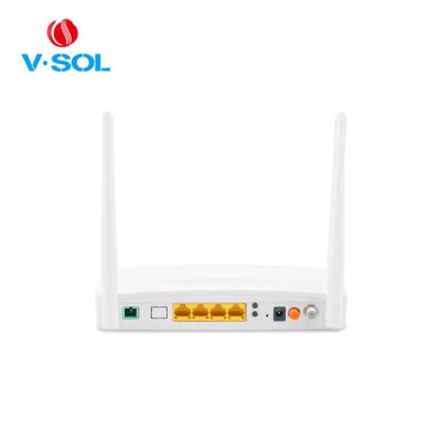 China 1GE 3FE CATV EPON ONU V2804RET With RF Output Wireless Router for sale