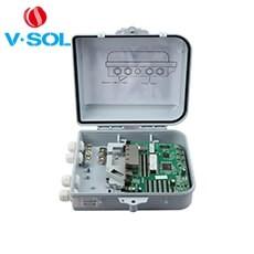 China Industrial Reverse POE EPON ONU V2808PD Waterproof Outdoor 8FE Port for sale