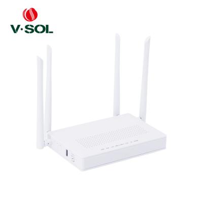 China 1POTS 4GE 1USB WiFi DUAL MODE ONU GPON EPON HGU Terminal Device for sale