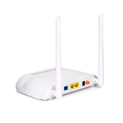 China Gpon Epon Dual Mode ONU Network Wifi 1GE 1FE Ftth Router Fiber Optic Modem for sale