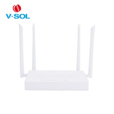 China 4GE AC WIFI GPON ONU 2USB 5dBi 4 Antennas Dual Band Ftth Modem for sale