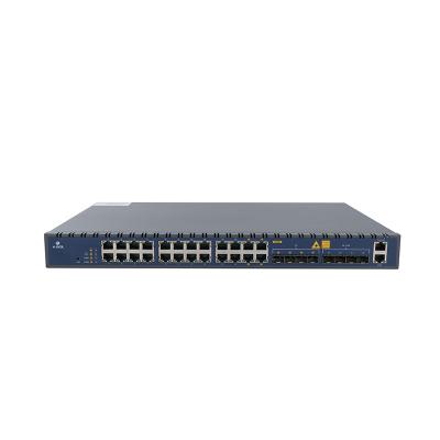China Full Gigabit 24 Ports Network Switch 1GE / 10GE Uplink RJ45 / SFP Combo for sale