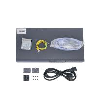 China 4 Port Layer 3 GPON OLT 4 1GE SFP 10GE SFP+ Uplink Dual Fiber for sale