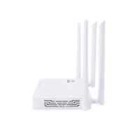 China EPON GPON ONT 4GE 1USB WiFi 5dBi 4 Antennas XPON ONT V2804AC-Z for sale