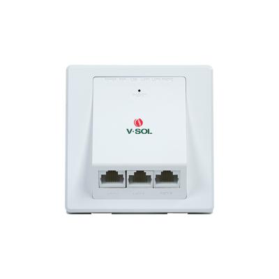 China VSOL HG323P GPON ONT 1GPON 2GE 1POTS 86 Type ONU ABS Plastic for sale