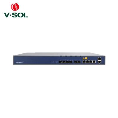 China GPON EPON VSOL 4 PORT GEPON OLT Fiber Network 20KM FTTH V1600G0 for sale