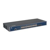 China 24 Ports Ethernet Network Switch 96 Mpps L3 Managed With SFP Uplink for sale