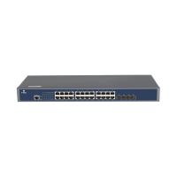 China 24 Ports Ethernet Network Switch 96 Mpps L3 Managed With SFP Uplink for sale