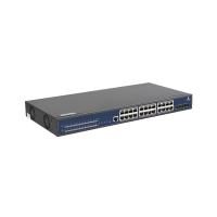 China 128 Gbps Ethernet Network Switch L3 Managed 24 Ports PoE Switch for sale