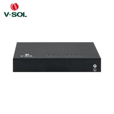 China Full Gigabit GPON ONU 4 Ports IEEE802.3af PoE ONU For CCTV Camera for sale