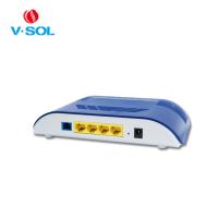 China 8FE ONU Modem Fiber Optic 1EPON Reserve POE XPON ONU For CCTV for sale