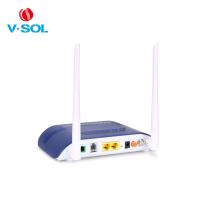 China GPON FTTH Network Equipment ONU CATV POTS WiFi Realtek Chipset for sale