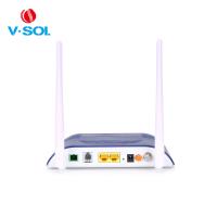 China GPON FTTH Network Equipment ONU CATV POTS WiFi Realtek Chipset for sale