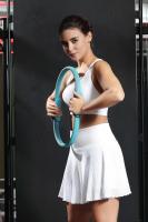 China Eco-Friendly Yoga Sports Bra – Seamless, Racerback & Adjustable Straps for Comfort for sale