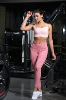China Best Selling Yoga Sports Bra – Seamless, Racerback & Adjustable Straps for Comfort for sale