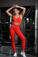 China Yoga Sports Bra Seamless Racerback Adjustable Straps For Comfort for sale