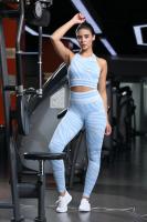 China Racerback Sports Bra High Compression For Running & Crossfit for sale