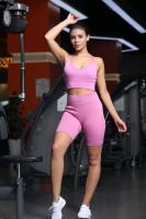 China Strappy Cross Back High Impact Sports Bra For Women Breathable Workout Top for sale