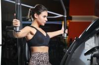 China Adjustable Running Sports Bra Keyhole In The Back For Airflow for sale