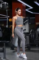 China Solid Color Yoga Crop Bra Stylish Supportive For Gym And Streetwear for sale