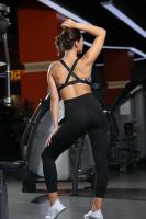 China Printed High Impact Printed Sports Bra Anti Chafe and Eco Friendly for sale