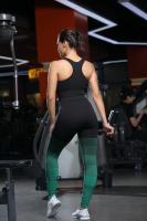 China Seamless Racerback Crop Top Lightweight Chafe Free For Running for sale
