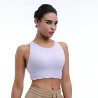 China Medium lmpact Breathable Women Tops Fitness Racerback for Comfort for sale