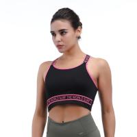 China Sustainable High Support Sports Bra For Women Solid Color Regular Size for sale