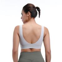 China High Impact Ladies' Sports Bra Wireless Moisture Wicking & Breathable Workout Top for sale