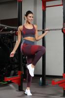 China Luxury Ribbed Yoga Legging – Athleisure Elegance, Perfect for Gym, Office & Casual Outings for sale