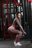 China Ribbed High-Waist Leggings – Extra Stretch, No Roll-Down Waistband & Full Coverage for sale