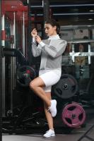 China Athleisure Full Zip Top Loose Fit Breathable Fabric & Streetwear Ready For Gym-To-Cafe for sale