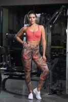 China Hot Yoga Cooling Leggings Edgy Prints Quick Dry & Urban Athleisure Vibes for sale