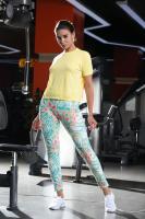 China Streetwear Yoga Leggings Edgy Prints Drop Crotch Urban Athleisure Vibes for sale