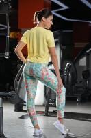 China Streetwear Yoga Leggings Edgy Prints Drop Crotch Urban Athleisure Vibes for sale