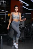 China High Waisted Printed Yoga Legging Squat Proof Moisture-Wicking for sale