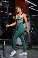 China Eco Friendly Recycled Yoga Leggings Breathable Anti Odor Sustainable Activewear for sale