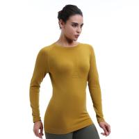 China Breathable Mesh Long Sleeve Loose Fit Quick Dry Perfect for High Intensity Workouts for sale