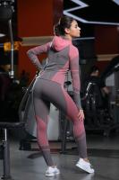 China Active Wear Seamless Soft Yoga Leggings 4-Way Stretch No See Through for sale