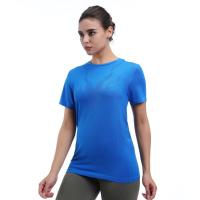 China Mesh Panel Compression Top Loose Fit Quick-Dry Perfect For High Intensity Workouts for sale