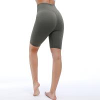 China High Waist Yoga Shorts For Women No Side Seams Tummy Control Anti Chafe for sale
