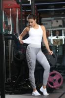 China Eco Friendly Mesh Racerback Tank Recycled Polyester Seamless Sustainable Activewear for sale